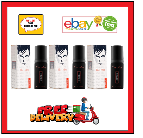 3 x 50ml EDT Milton-Lloyd The Man Silver - Fragrance for Men | eBay