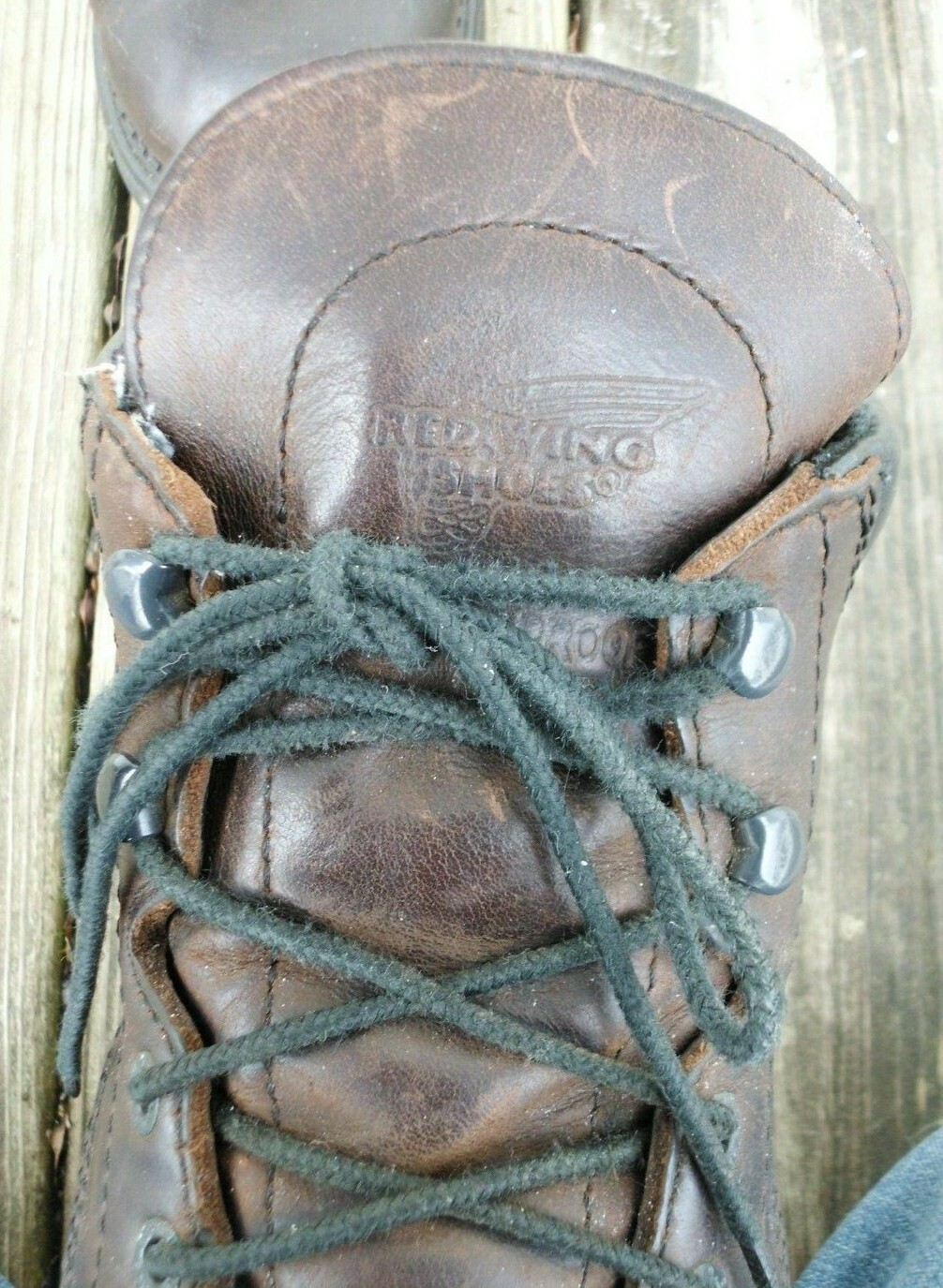 Men's Red Wing 1206 Insulated Brown Work Boots Size 9… - Gem