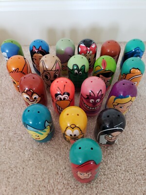 DISNEY / Kelloggs Cereal WOBBLERS MINI FIGURE COLLECTIBLES. Lot of 37 ...