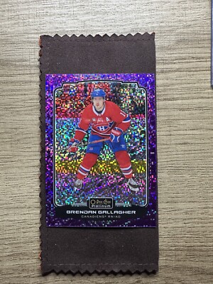 2023/24 o pee-chee hockey violet pixels brendan gallagher /299 | eBay