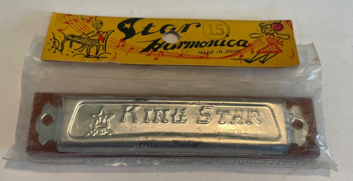 Vintage King Star Harmonica, Japan, New In Package | eBay