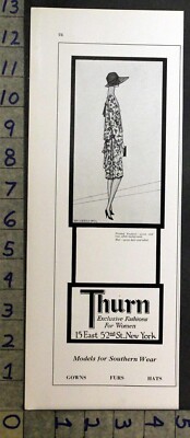 1929 WOMEN FASHION THURN BOYE SORENSON PARIS FALPPER ART DECO CLOTHING ...