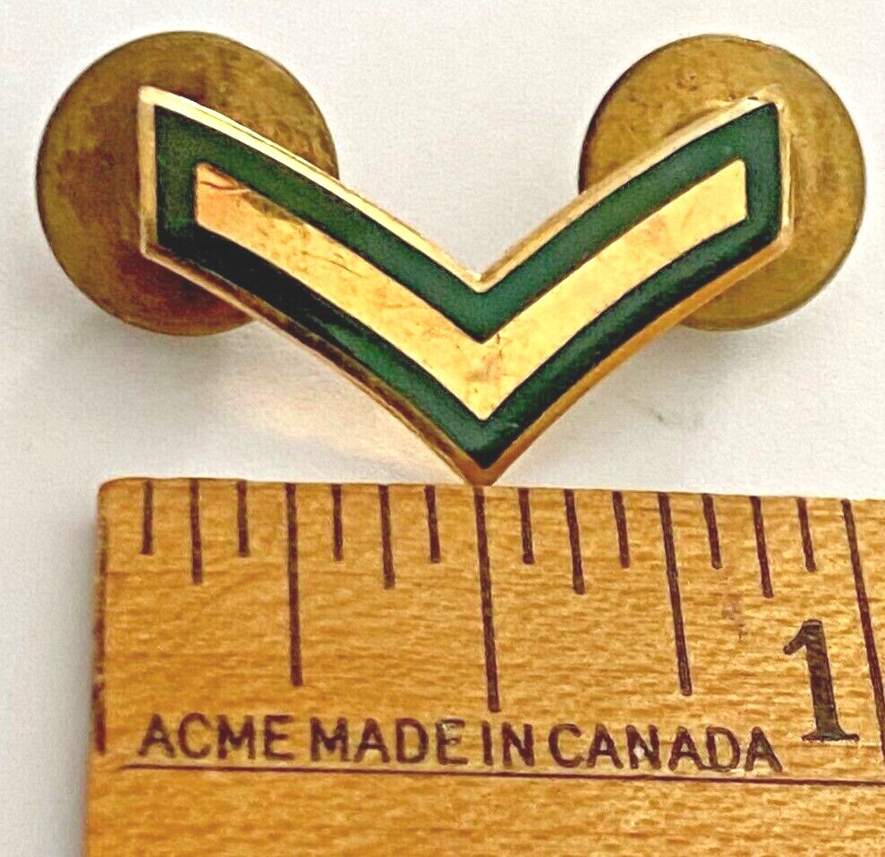 Canadian Armed Forces DEU Dress Rank Insignia / Chevron Collar Dog ...