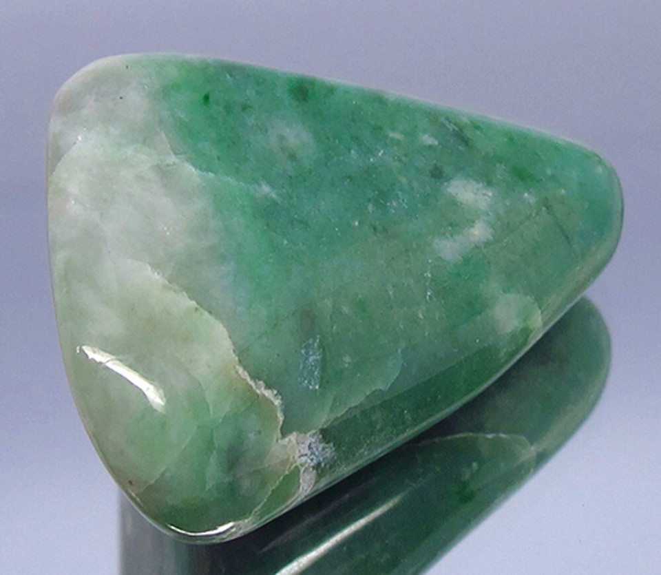 MAJESTIC! 38.50ct.Very Nice Green Burmese Maw Sit Sit Fancy Shape ...