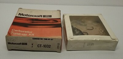 CT-1032 Motorcraft Ford Carburetor Tune-Up Kit 15521 Carburetor Tune-Up ...