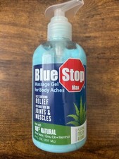 Blue Stop Max Massage Gel for Body Aches - 8oz for sale online | eBay
