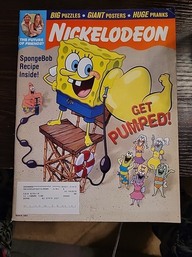 Nickelodeon Magazine March 2003 Spongebob | eBay