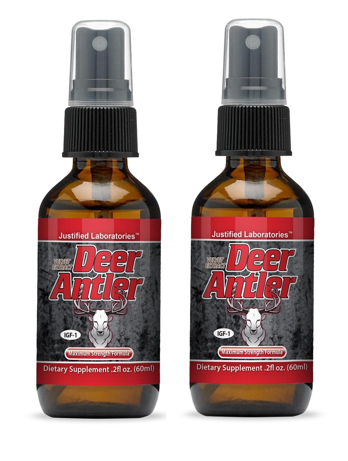 2 x Deer Antler Spray Velvet Extract 2OZ | eBay