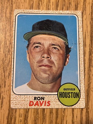 1968 Topps Ron Davis Houston Astros CREASE #21 - C2 | eBay