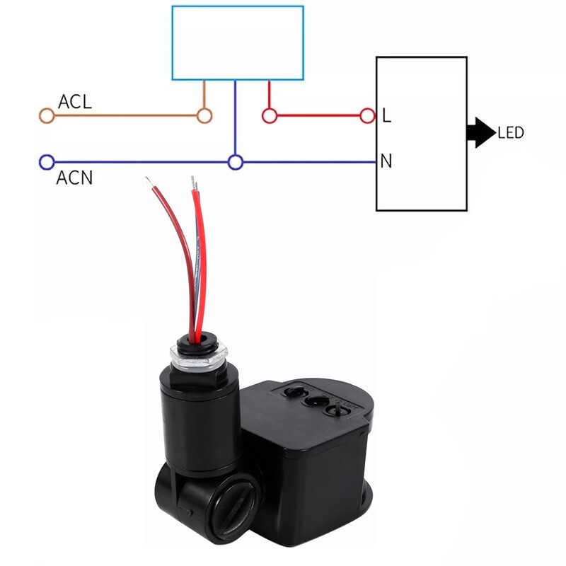 US PIR Motion Sensor Detector Infrared Home 180° Light Control Switch ...