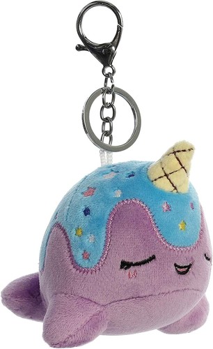 Clip-On Nomwhal Blue Moon Aurora Pêche 4" Savoureux | eBay