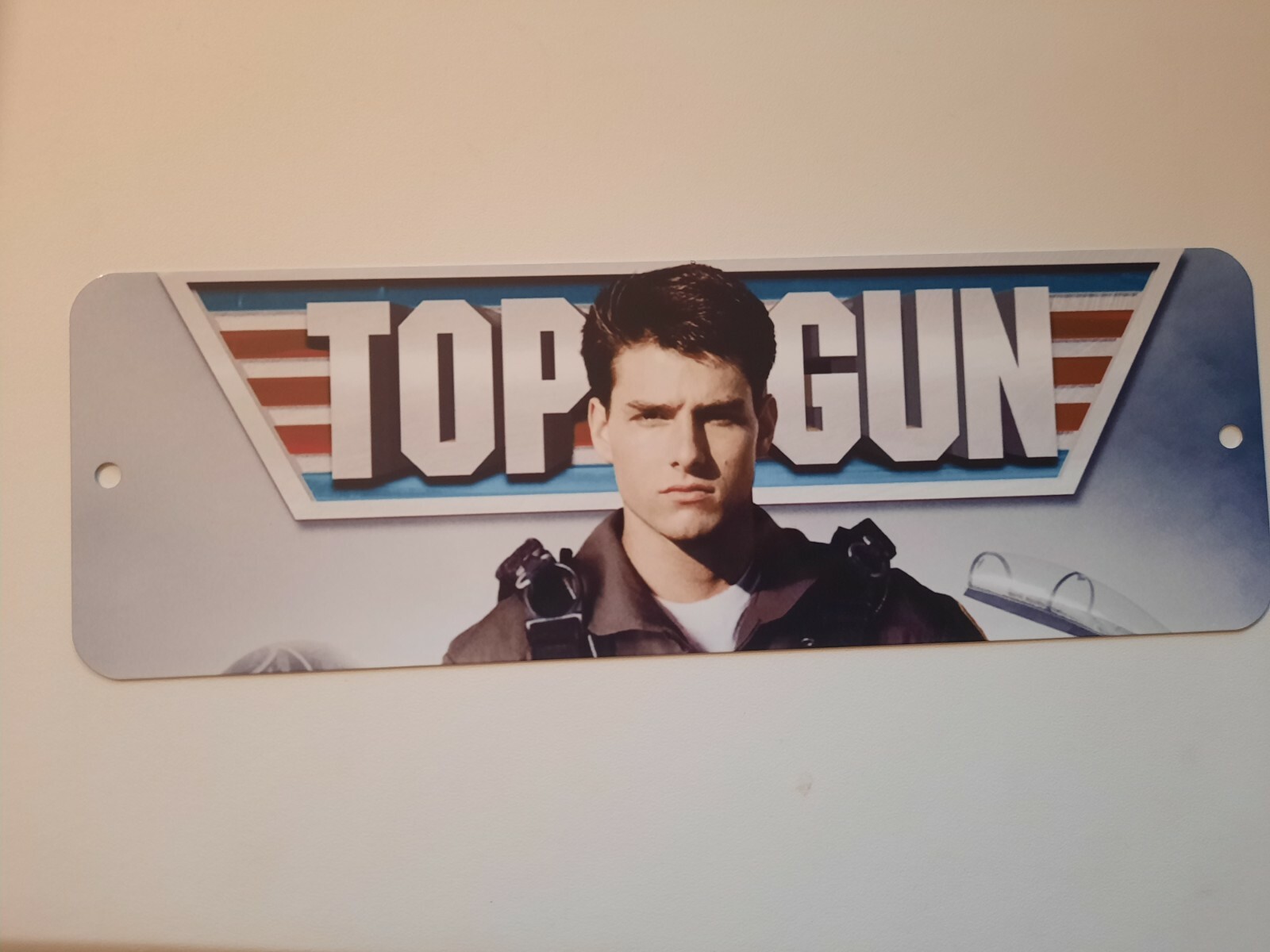 Top Gun Movie Banner Marquee 4x12 Metal Wall Sign | eBay