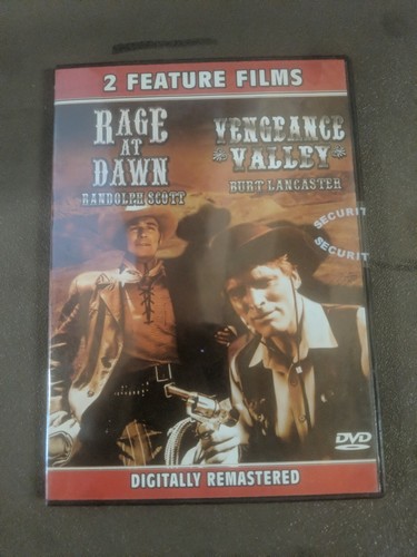SHELF174e DVD ~ two feature films rage at Dawn vengeance valley | eBay