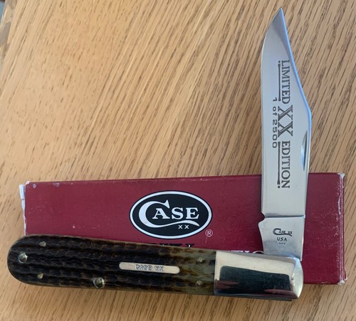 CASE LIMITED EDITION GRAND DADDY BARLOW KNIFE #6143 SS NEVER USED IN ...