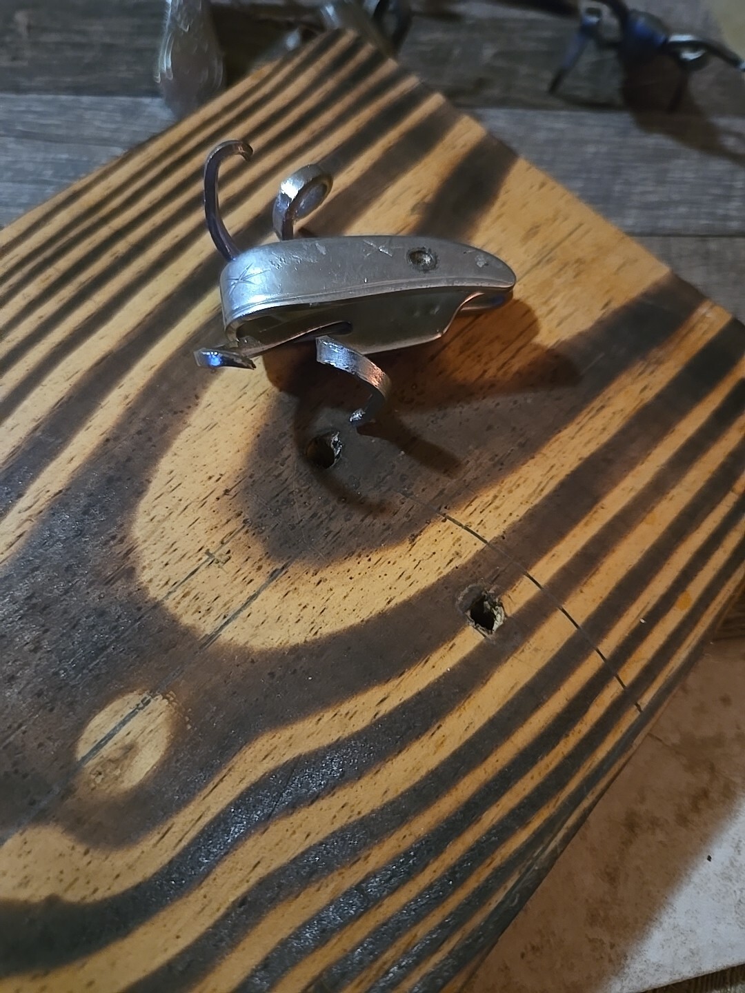 Stainless Steel Good Luck Cricket Made From Flatware Dinner Fork | eBay