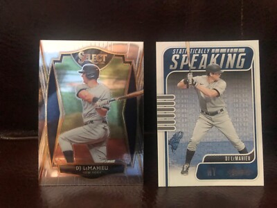 2021 Panini Select D.J. LeMahieu # 155 / Statistically Speaking #SS-5 ...