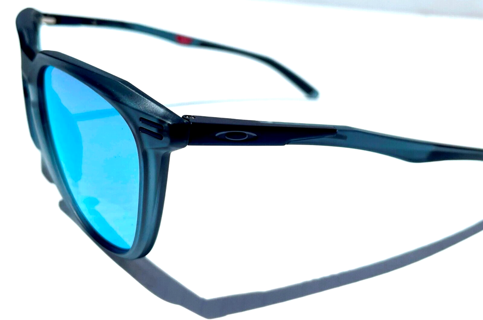 OAKLEY THURSO Matte Crystal Black POLARIZED PRIZM Deep Water Sunglass ...