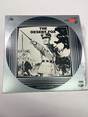 The Desert Fox Laser Disc James Mason Cedric Hardwicke Jessica Tandy ...