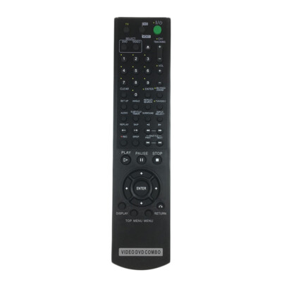 Remote Control For Sony DVD SLV-D100 SLV-D201 SLV-D500 VCR Combo Player ...
