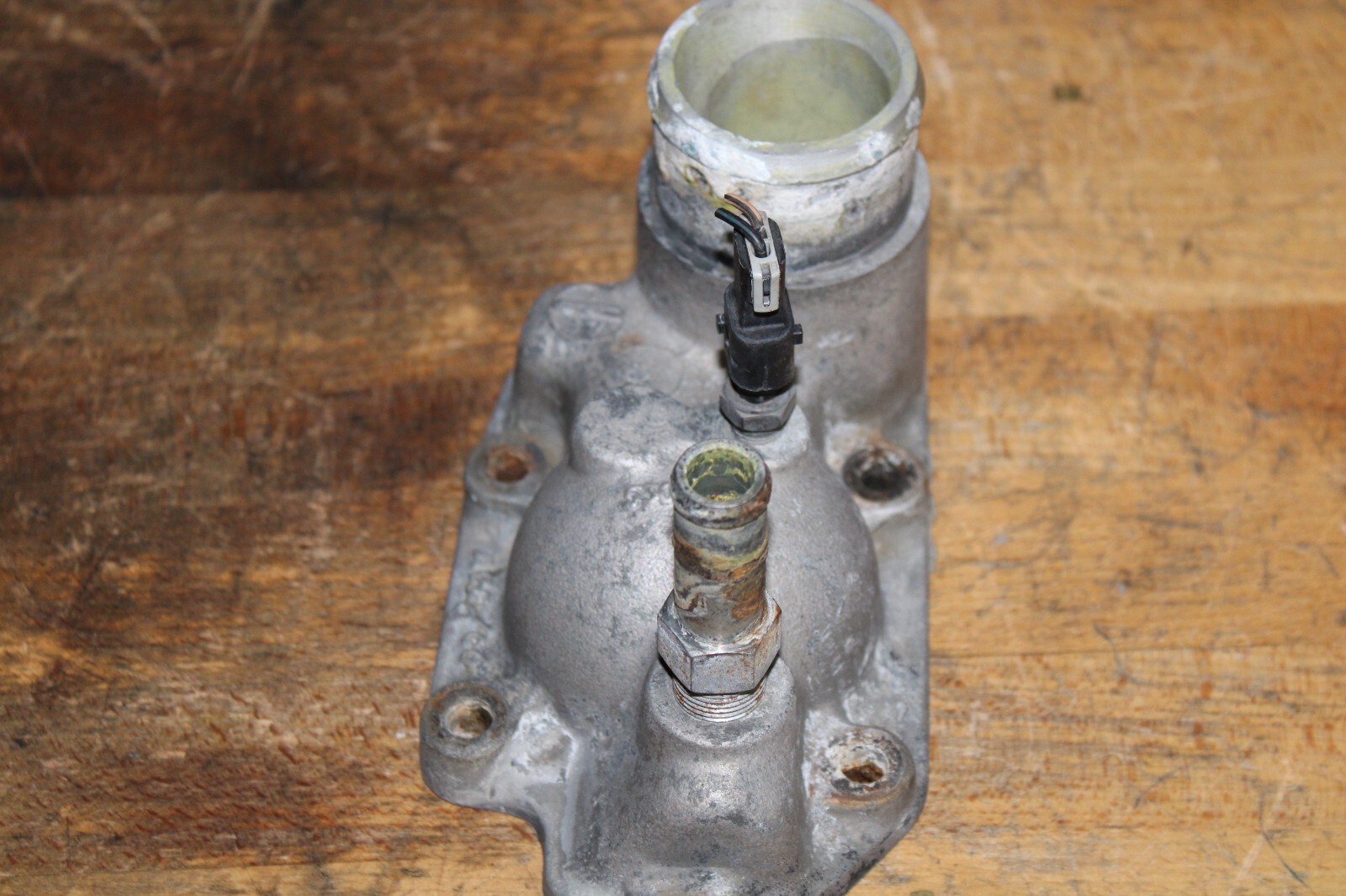 94-02 Dodge RAM V10 Thermostat Housing Aluminum 53020077 Factory for ...