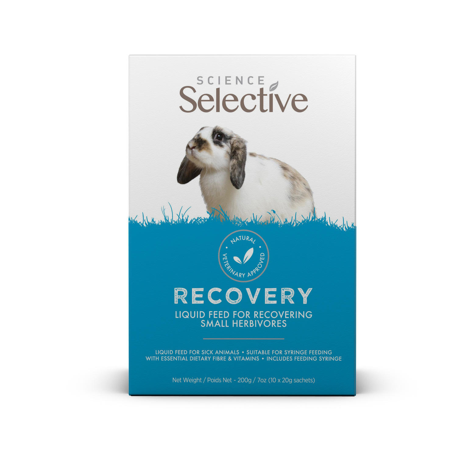 Science Selective Recovery Liquid Food for Rabbits Includes Syringe 10 ...