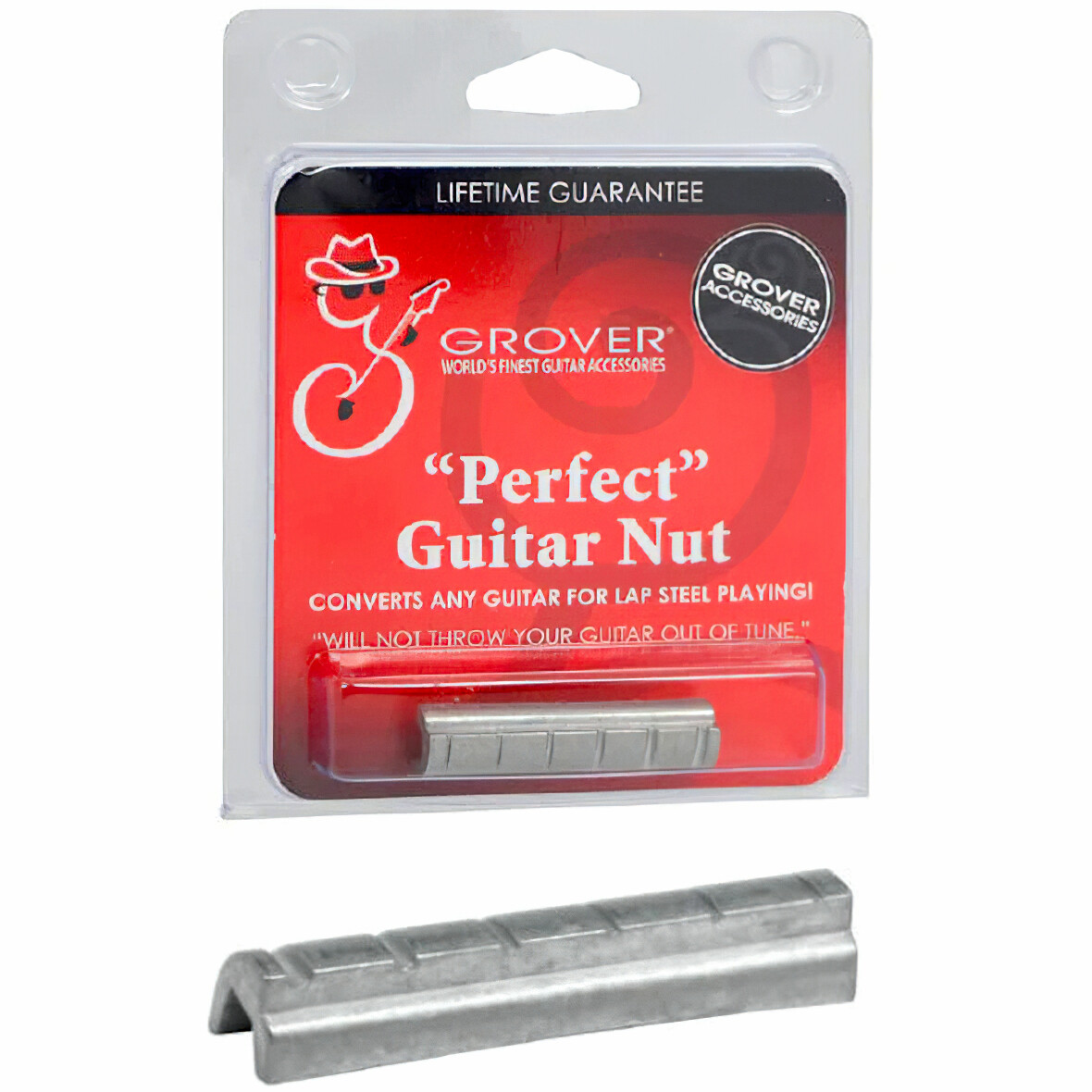 Grover MICRO Perfect Nut Hawaiian Dobro Steel Slide Guitar 1103 GP1103 ...