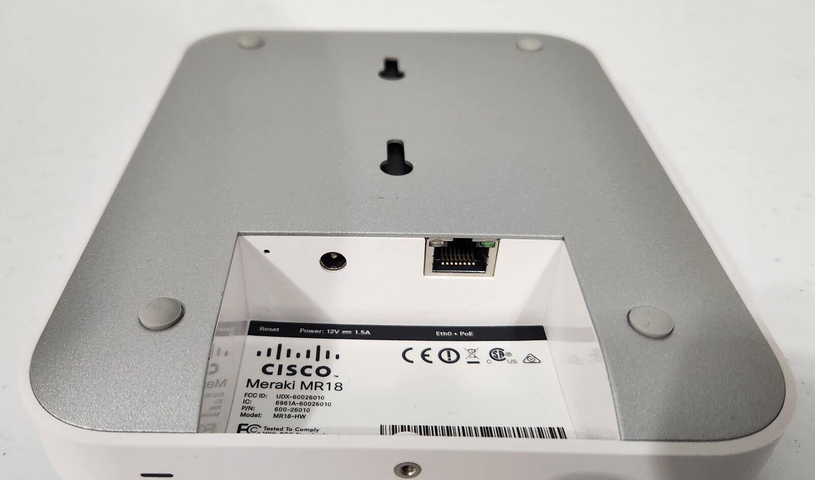 Cisco Meraki Cloud Managed MR18-HW Wireless Network Access Point | eBay