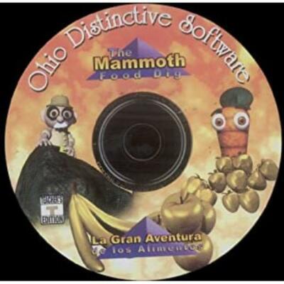 Mammoth Food Dig PC CD learn nutrition math calculate conversion ...