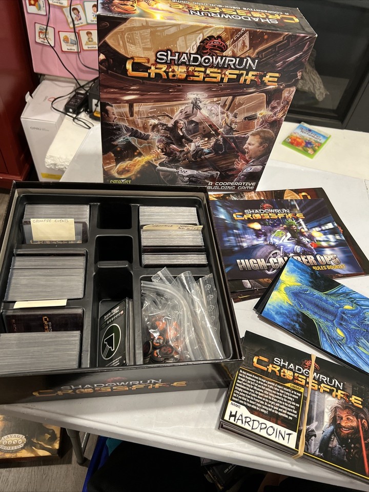 Shadow Run Crossfire boardgame Catalyst Game Labs ShadowRun | eBay