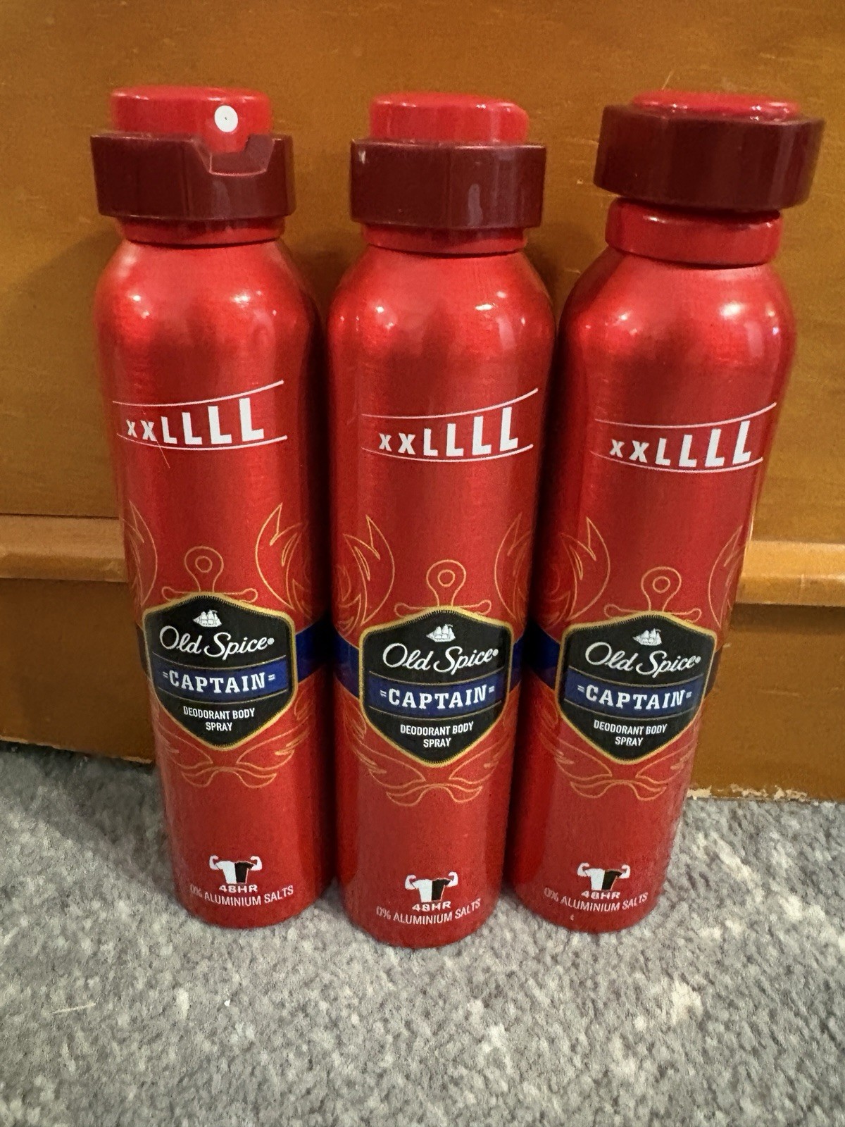 3 Old Spice Captain Deodorant Body Spray 8.5oz/250ml each EXp 12/25 | eBay