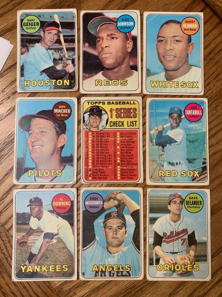 1969 Topps Baseball Complete your set Poor to Good 1 - 664 | eBay