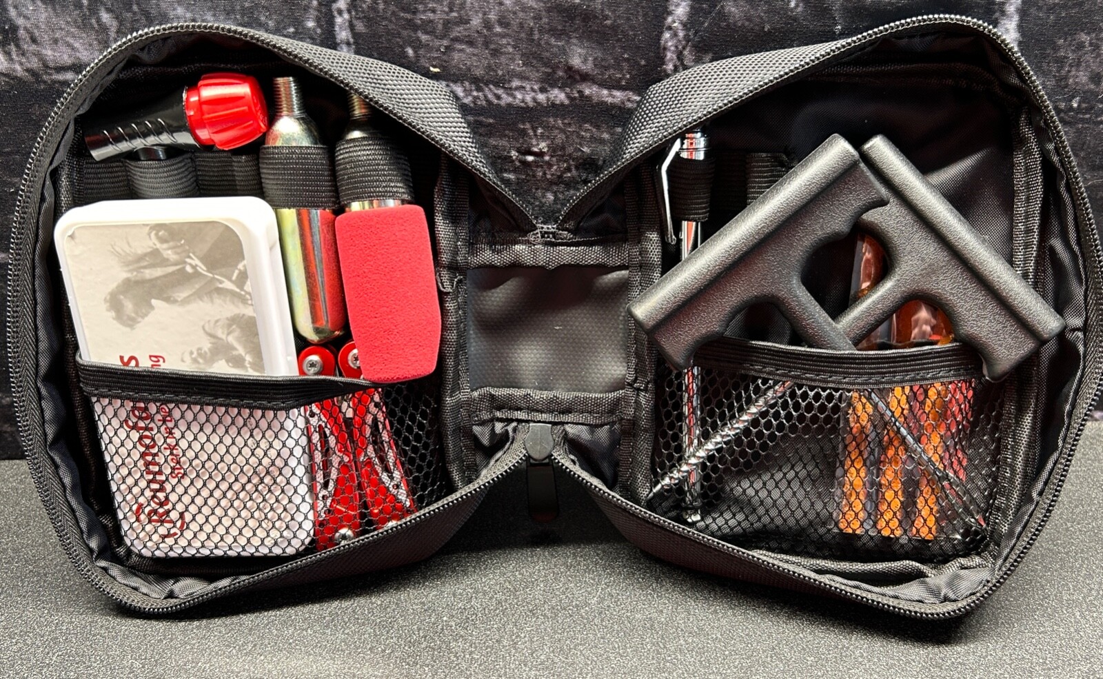 Trail ATV UTV Tire Repair Kit Tube Patch Plug CO2 Cartridge Kawasaki ...