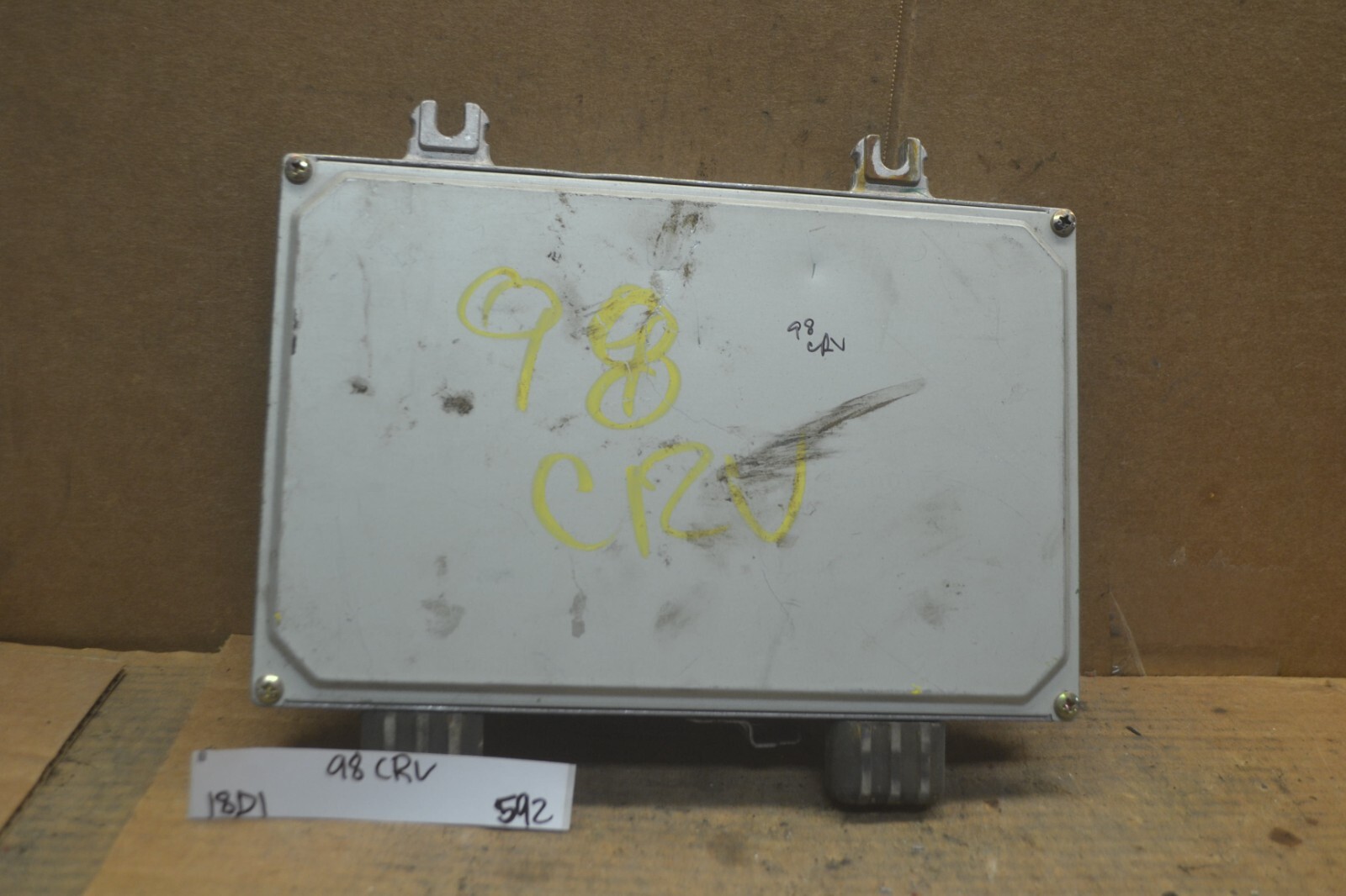 1997 Honda CR-V Engine Control Unit ECU 37820P3FA51 Module 592-18D1 ...
