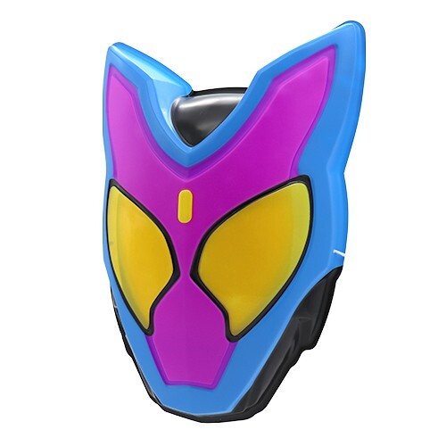 Japanese Omen Mask Kamen Rider Gab Popping Mi Form | eBay