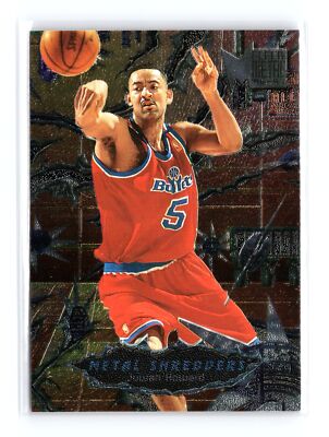 1996 Metal #240 Juwan Howard Washington Bullets Basketball | eBay