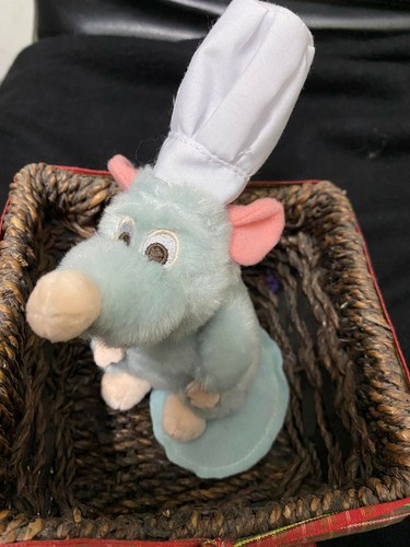 Ratatouille Chef Remy Magnetic Shoulder Plush Toy 6" Soft Stuffed Kids ...