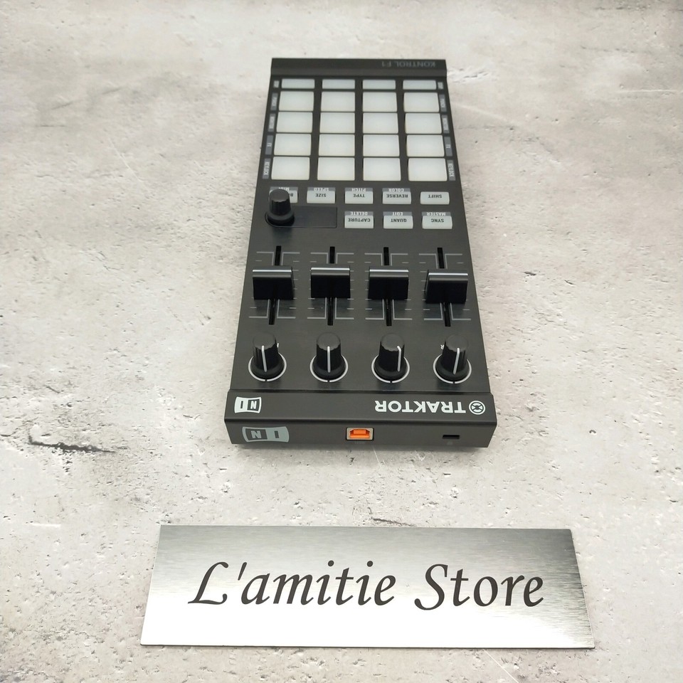 Native Instruments TRAKTOR KONTROL F1 DJ Controller MIDI Remix Stem ...