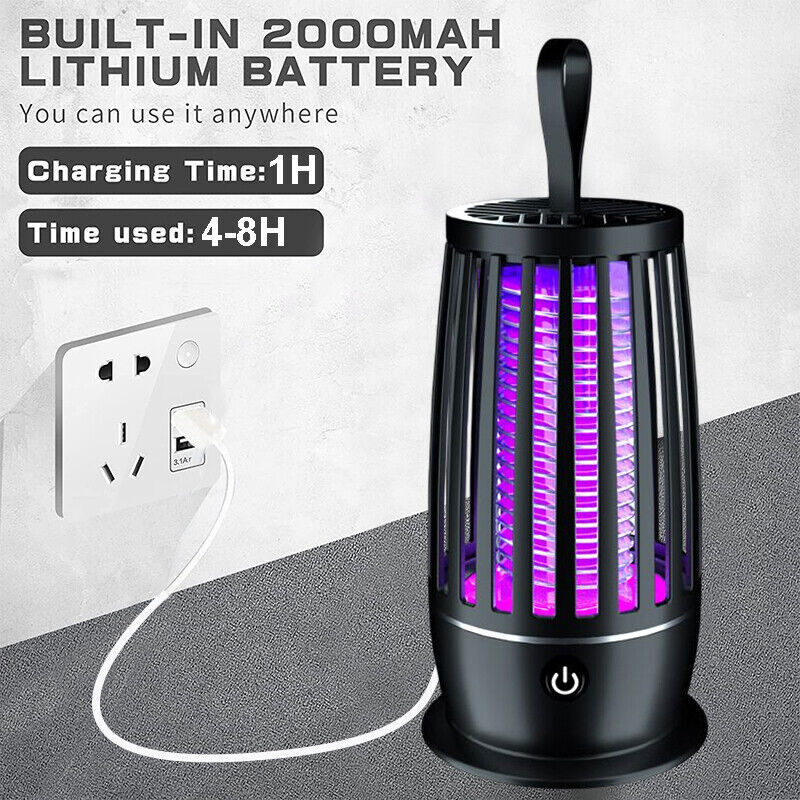 Electric Fly Bug Zapper Mosquito Insect Killer LED Light Trap Pest ...