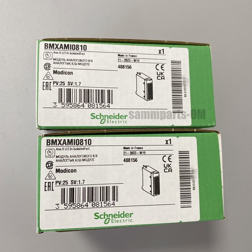 BMXAMI0810 Schneider Electric Modicon BMX-AMI-0810 Genuine NEW In Box ...