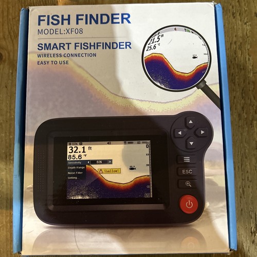 Wireless Sonar Fishing Alert Portable Underwater Echo Sounder Fish ...