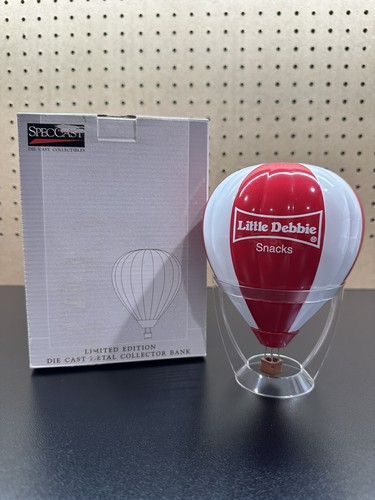 RARE Little Debbie Snacks Diecast Hot Air Balloon Die Cast SpecCast ...
