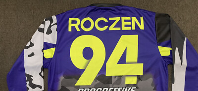 CUSTOM DESIGN JERSEY SUPERCROSS Mx Sx rmz450 Ken Roczen Progressive ...