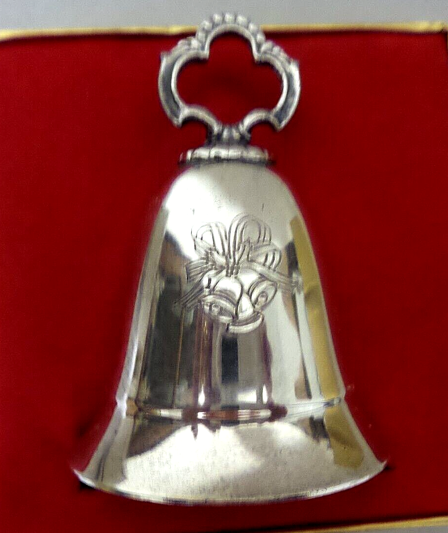 KIRK STIEFF MUSICAL BELL SILVER PLATE IN THE BOX | eBay