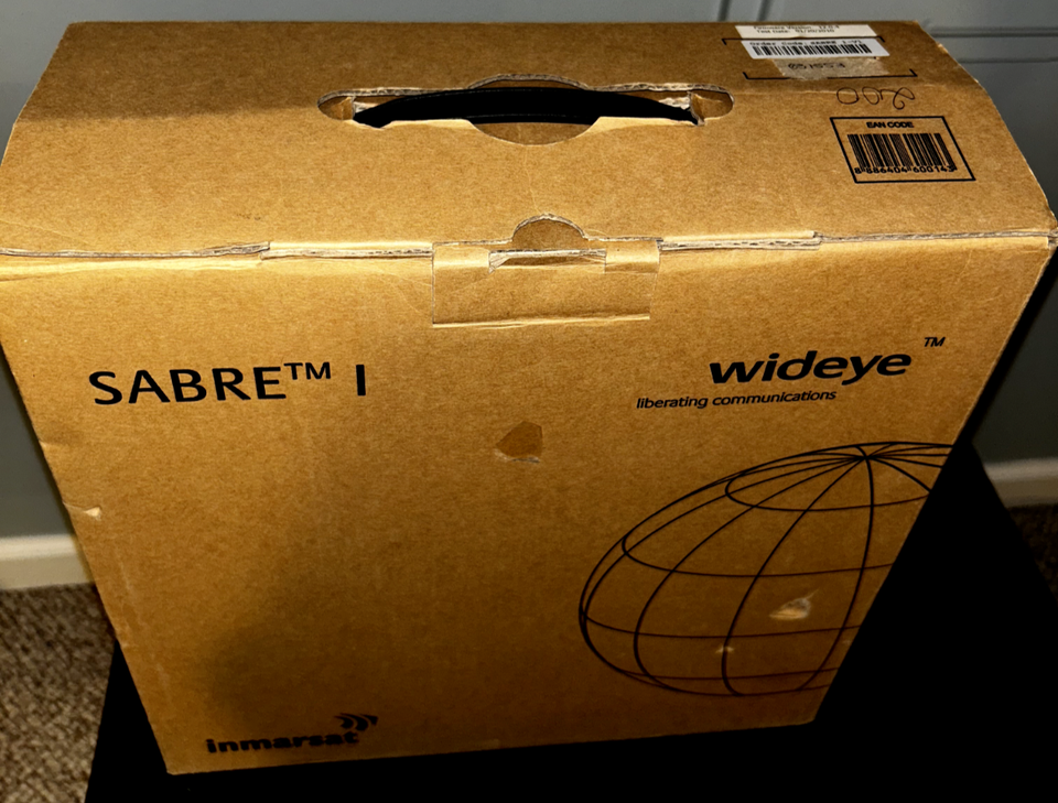 Wideye Sabre 1 BGAN Inmarsat Satellite Data Terminal | eBay