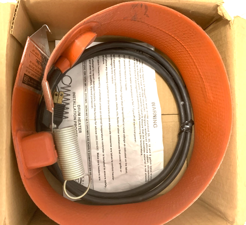 ELECTRO-FLEX HEAT DH-5-115-TS DRUM HEATER 5 GALLONS, 300 WATTS, 115 ...