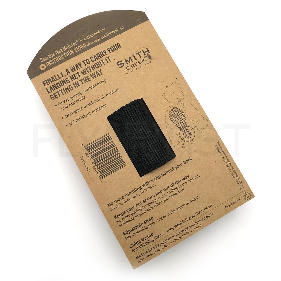SMITH CREEK NET HOLSTER - Fly Fishing Belt Mount Landing Net Holder - 3 ...
