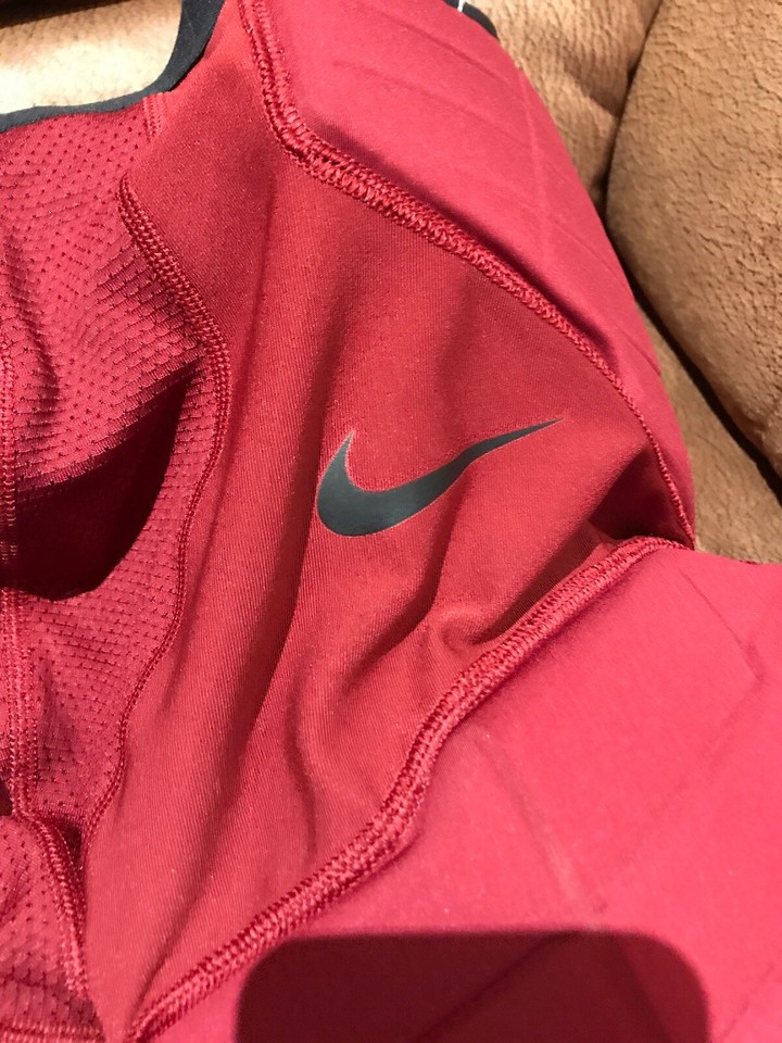 NIKE PRO CUSTOM HYPERSTRONG NBA LEBRON JAMES ATHLETE COMPRESSION PADDED ...