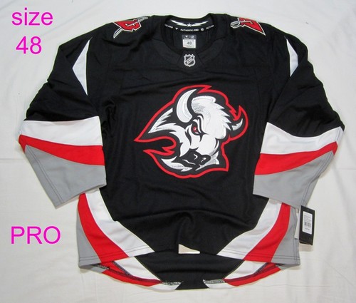 size 48 Buffalo Sabres Goat Head Fanatics Authentic PRO Hockey Jersey ...
