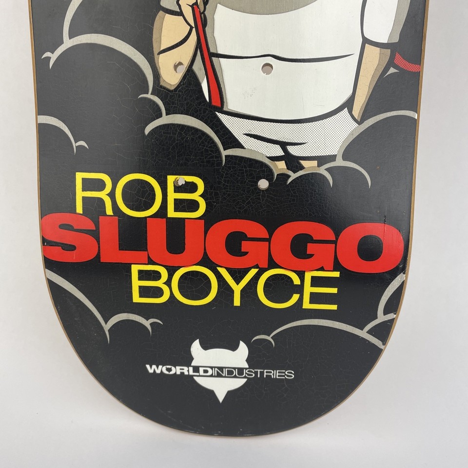 World Industries Rob "Sluggo" Boyce Pro Model Skateboard Deck Red ...