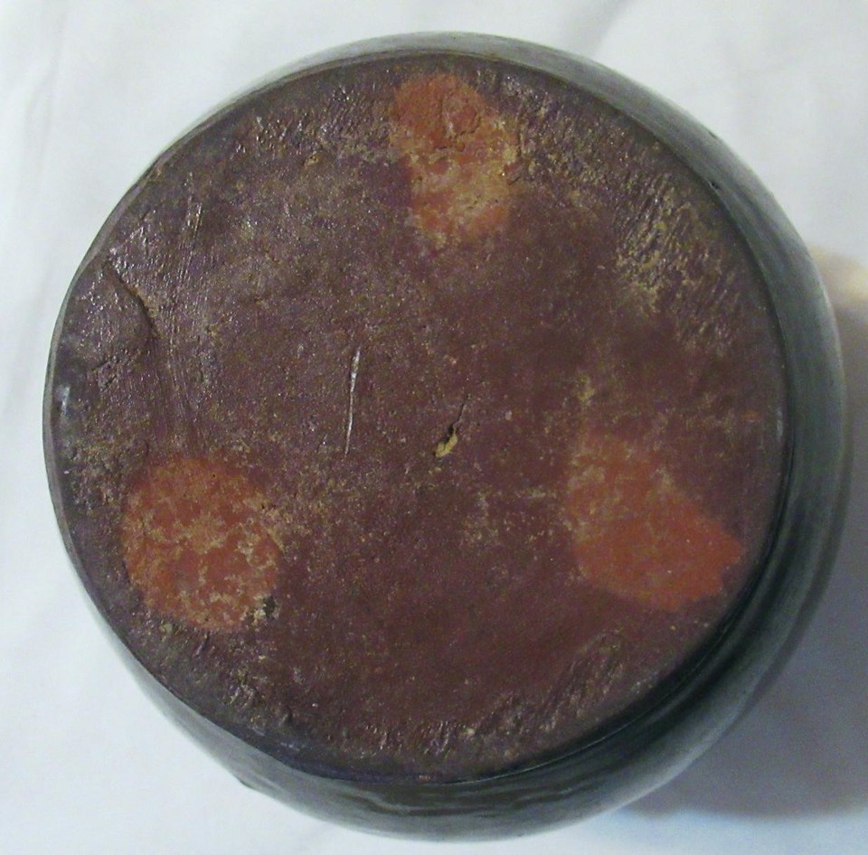 Southeastern PA Philadelphia New Jersey NJ Spherical Ovoid Redware Jug ...